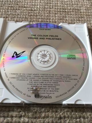 The Colourfield Virgins And Philistines Rare Japanese Cd Specials Terry ...