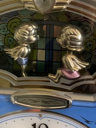 Rare RETIRED ANGEL KISS - SMALL WORLD RHYTHM ANIMATED MUSICAL WALL ...