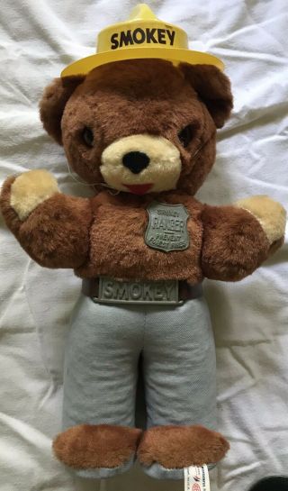 Vintage Smokey The Bear Stuffed Animal | #25125140