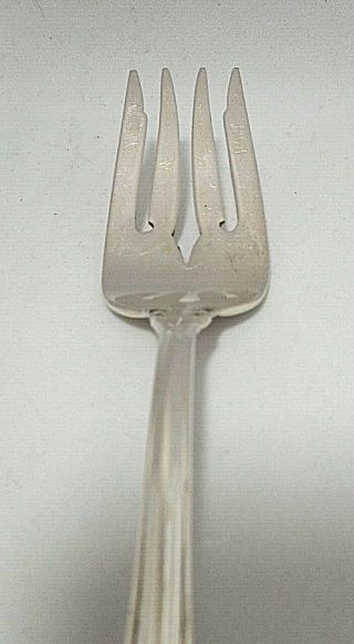 Sterling Silver International Salad Fork - Joan Of Arc Pattern | #30282525