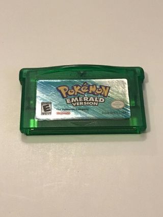 Pokemon Emerald Version (Game Boy Advance, 2005) - Real, Authentic Rare ...