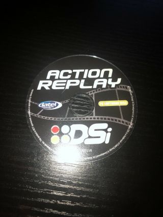 Action Replay DSi Code Manager PC Software CD - Rom Disc/ CD Nintendo ...