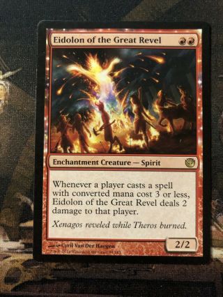 Eidolon Of The Great Revel NM Journey Into Nyx MTG Magic The Gathering ...