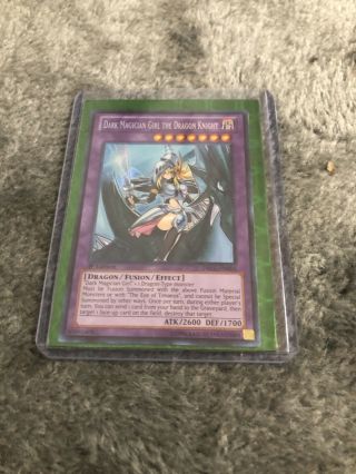 Yugioh DRLG 1st Edition NM Secret Rare Dark Magician Girl The Dragon ...