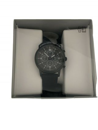 Fossil Hybrid Smartwatch HR Collider Tan Leather And Rubber | #69896851