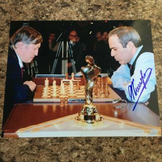 Garry Kasparov World Chess Champion Deep Blue Rare Signed Autograph ...