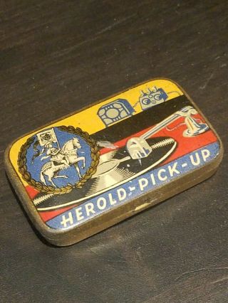 Herold Pick - Up Gramophone Needle Tin | #13812837