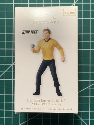 Hallmark Keepsake Ornament Star Trek Legends Captain James T. Kirk ...