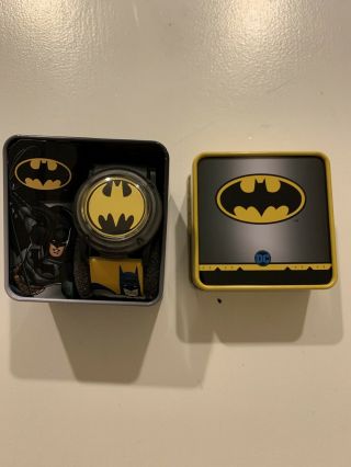 Batman WATCH KIDS BOYS DIGITAL WRISTWATCH FLASHING LIGHTS Dial Watch DC ...