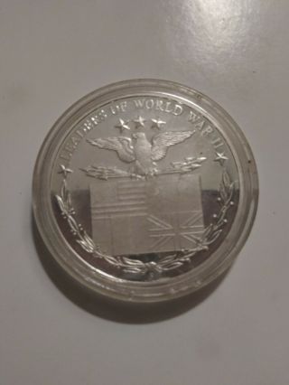 Omar N Bradley General Of The Army Commemorative Coin. In Protective ...