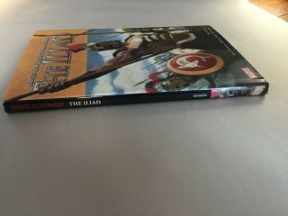The Iliad Homer Greek Mythology Hard Cover Graphic Novel Rare Odyssey ...