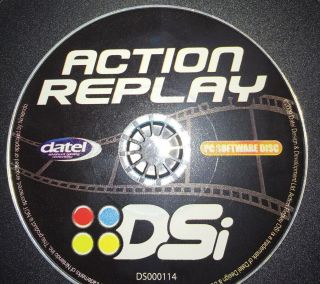 Action Replay DSi Code Manager PC Software CD - Rom Disc/ CD Nintendo ...
