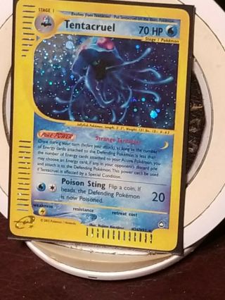 Tentacruel H26/H32 Holo Rare Aquapolis Pokemon | #41890518
