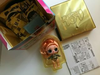 LOL SURPRISE DOLLS REMIX Hair Flip Blue Grass Queen Rare Gold | #43203150