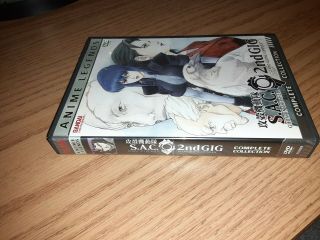 Ghost In The Shell Anime Legends 2nd Gig (DVD, 2009) Complete Rare Set ...