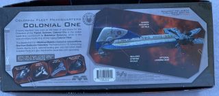Battlestar Galactica Colonial One 1:350 Scale Model Moebius 05015 W ...