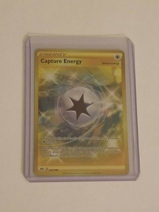 Pokemon Darkness Ablaze Capture Energy Gold Secret Rare Card | #32414405