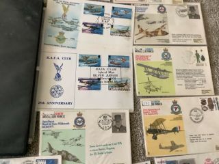 ALBUM OF RAF FIRST DAY COVERS SOME RARE COVERS | #56395505