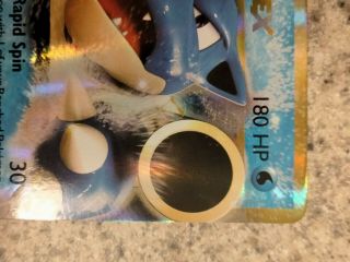 Blastoise EX 21/108 NM Near XY Evolution Full Art Ultra Rare Holo ...