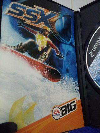 SSX 1 (PlayStation PS2 Video Game) Complete Black Label Complete RARE ...