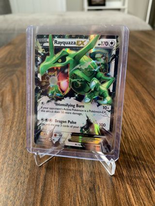 Rayquaza EX 75/108 Ultra Rare Holo 2015 Roaring Skies Pokémon TCG Full ...