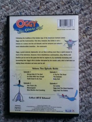 Oggy And The Cockroaches - Vol. 2 (DVD, 2003) RARE | #56631630