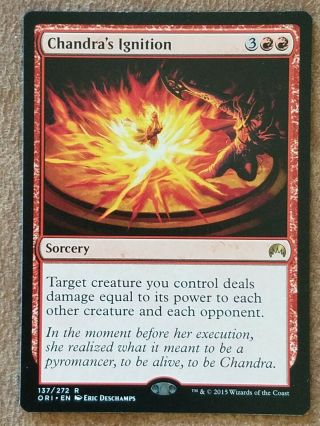 Chandra ' S Ignition X2 Magic Origins NM MTG | #8563775