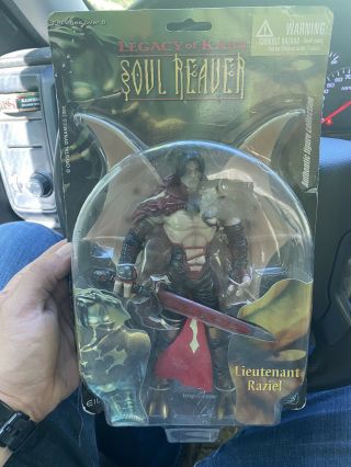 RARE Lieutenant Raziel Blue Box Toys Eidos Legacy Of Kain Soul Reaver ...