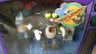 Kidrobot The Simpsons Itchy And Scratchy Flocked Iamretro Exclusive ...