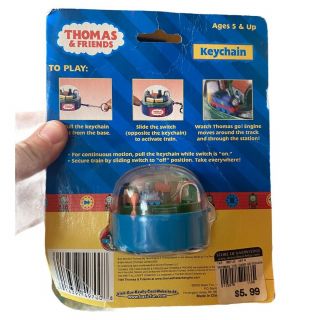 VTG Rare 2000 Y2K Thomas The Train & Friends Railway Keychain Moving ...