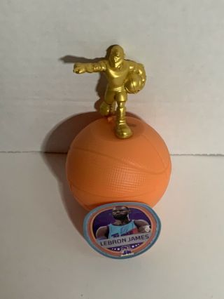 GOLD Lebron James RARE Hall Of Fame Space Jam A Legacy Mini Figure ...