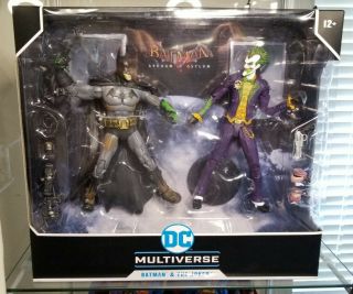 McFarlane DC Multiverse Arkham Asylum Batman Joker Battle Damage ...