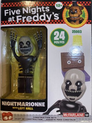 Five Nights At Freddy ' S Nightmarionne With Left Hall Building Set ...