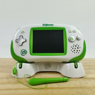 LeapFrog Leapster Explorer Console Learning Game System W/case & Mr ...