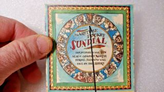 Maritime Pocket Sundial Tell Time By The Sun By Authentic Models ...